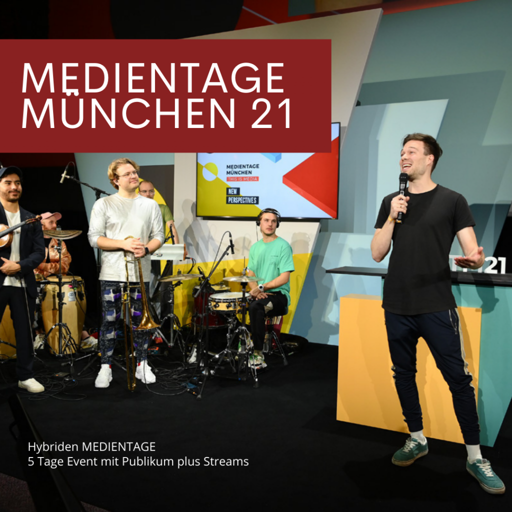 NICK SCHMID als Comedy-Act bei den MEDIENTAGEN MÜNCHEN 2021 – Endgame ...