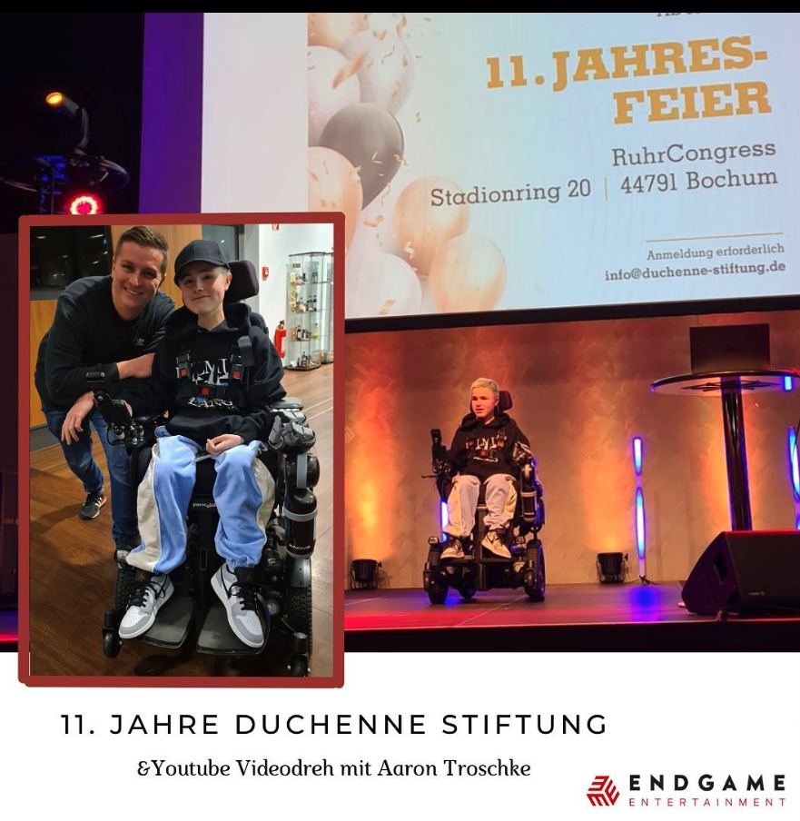 Carl Josef zu Gast bei der Deutschen Duchenne Stiftung - Endgame ...